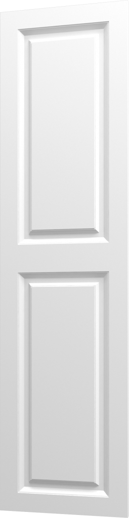 Raised Two Panel Shutter - Groupe Plastika