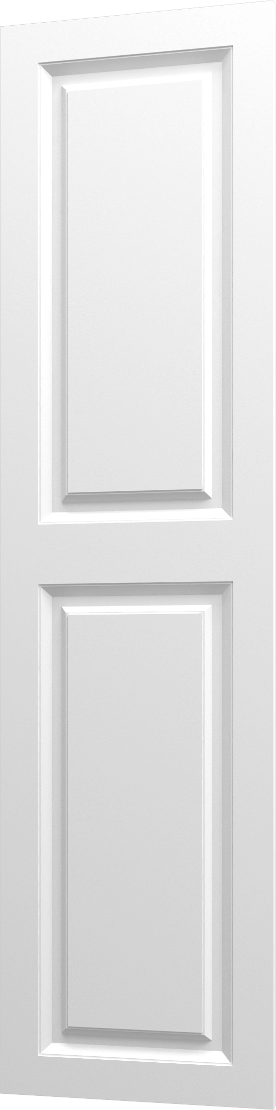 Raised Two Panel Shutter - Groupe Plastika