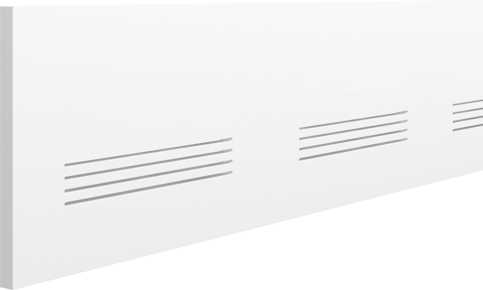 Vented Soffit Board (reduced vents) - Groupe Plastika